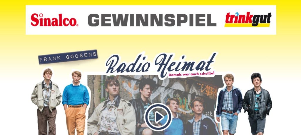 Radio Heimat Gewinnspiel von Sinalco! Gewinne eine Vogue 50 2T